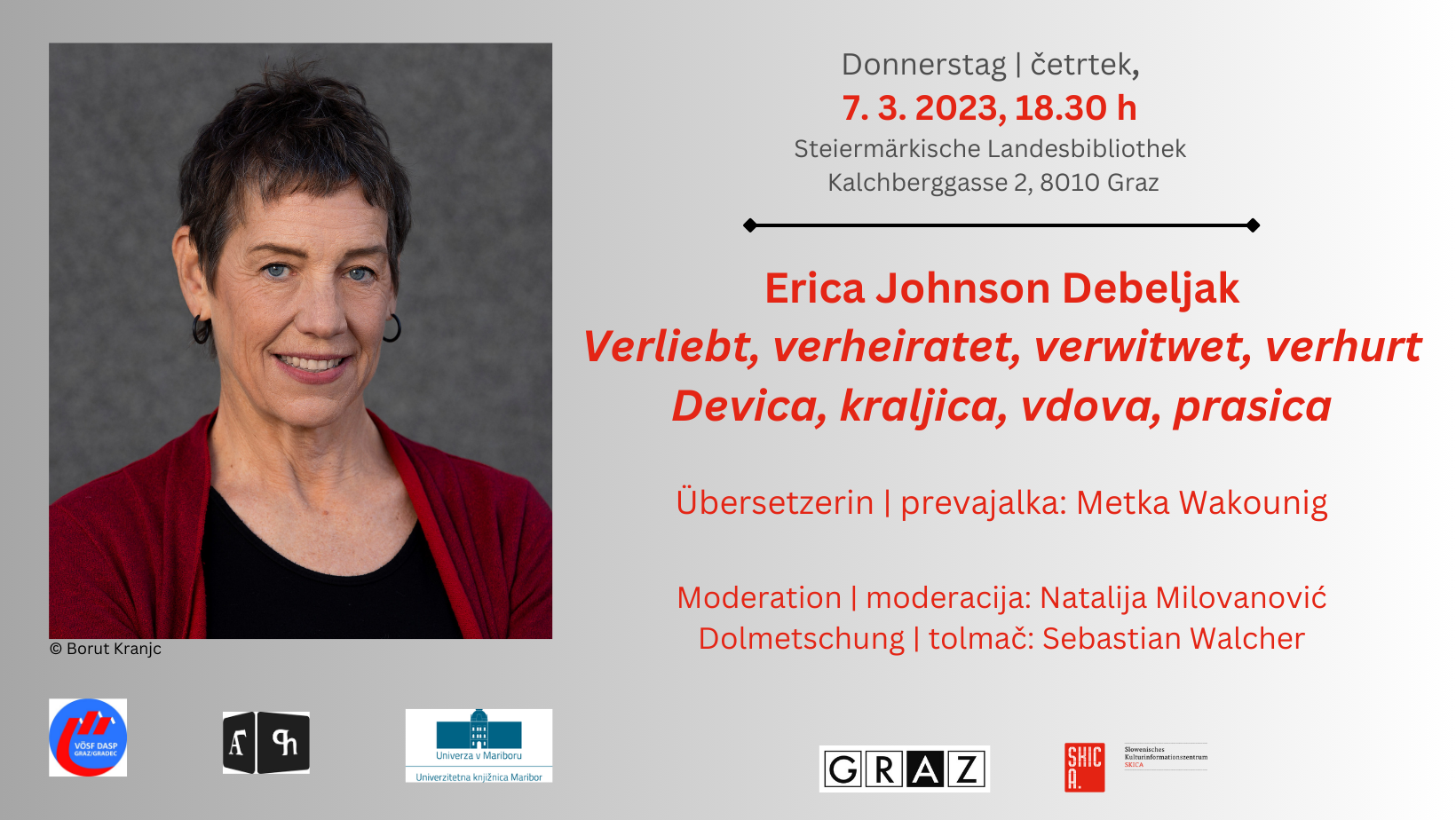Erica Johnson Debeljak "Verliebt, verheiratet, verwitwet, verhurt ...